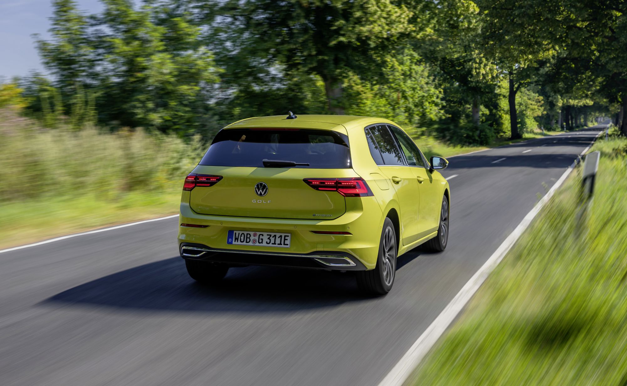 Galería Revista de coches, - Volkswagen Golf 8 ehybrid 2021 - Imagen
